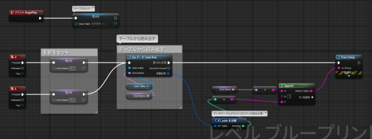 【UE4】データテーブルを使う | dipross エンジニアリング事業部